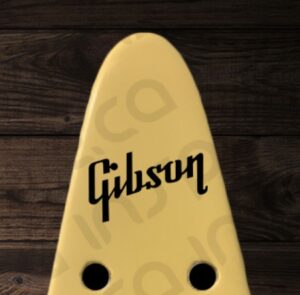 Gibson Flying V Headstock Frisket / Stencil / Paint Mask, Luthier Tool ...